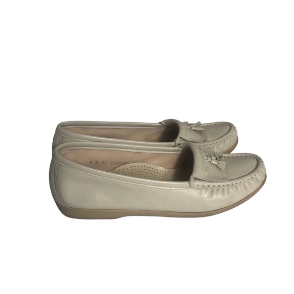 SAS | Shoes | Vintage Sas Leather Comfort Slip On Walking Shoes Sz 8n ...